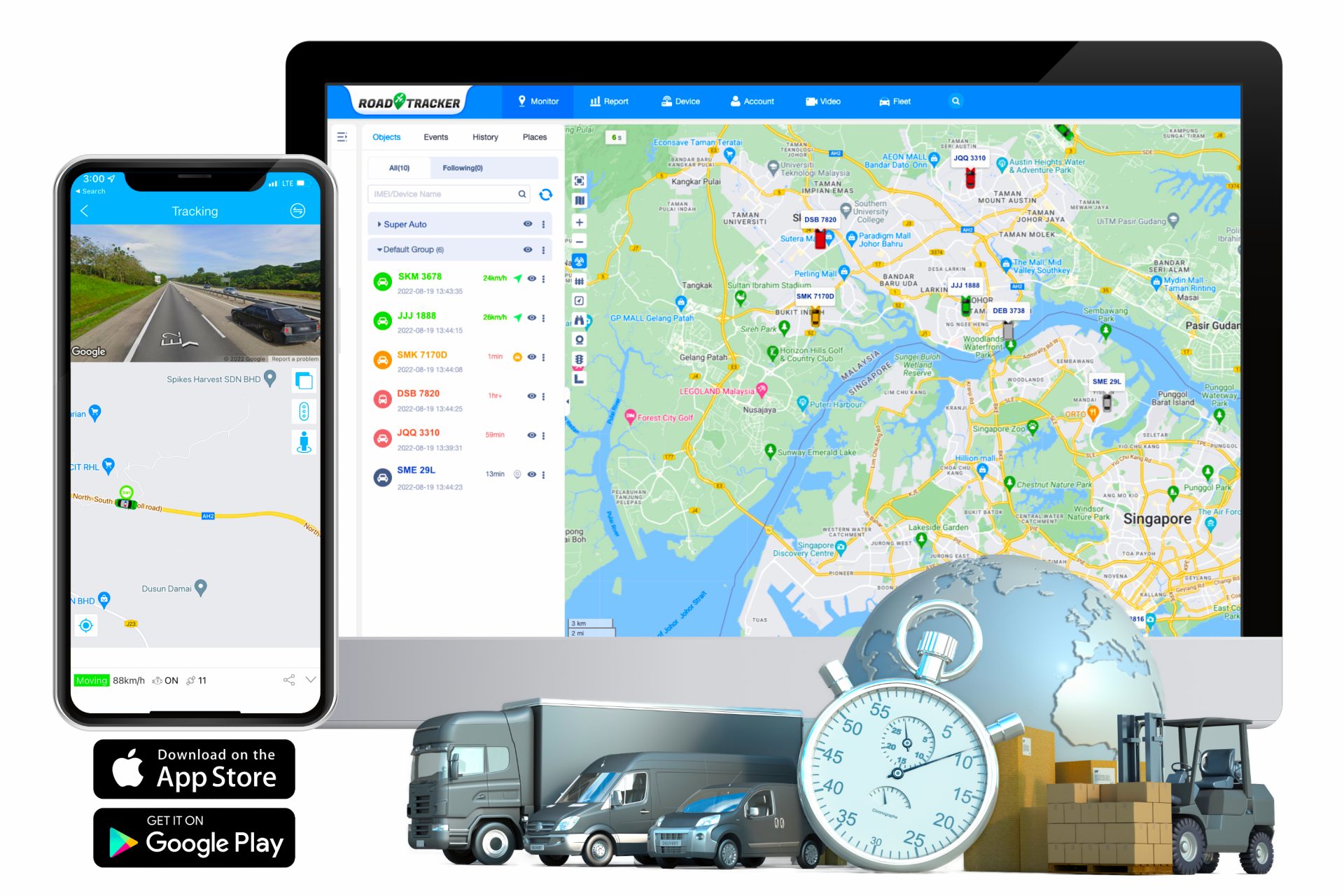 Road Tracker - Car Tracker GPS